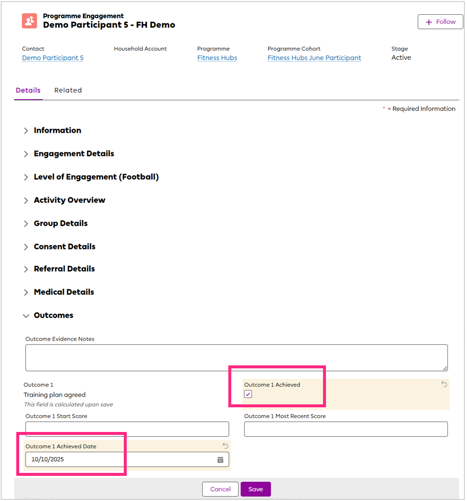 User Guidance - Contacts and Accounts